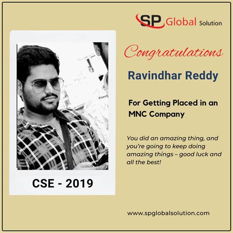 Sp Global Solution On Linkedin Congratulations Ravindhar Spglobalsolution Java Training