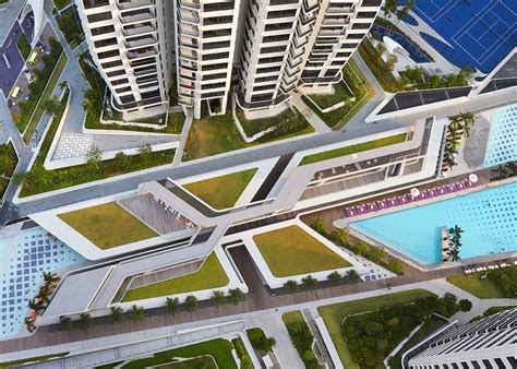 Zaha Hadids Dleedon In Singapore Has Towers With Petal Shaped Plans