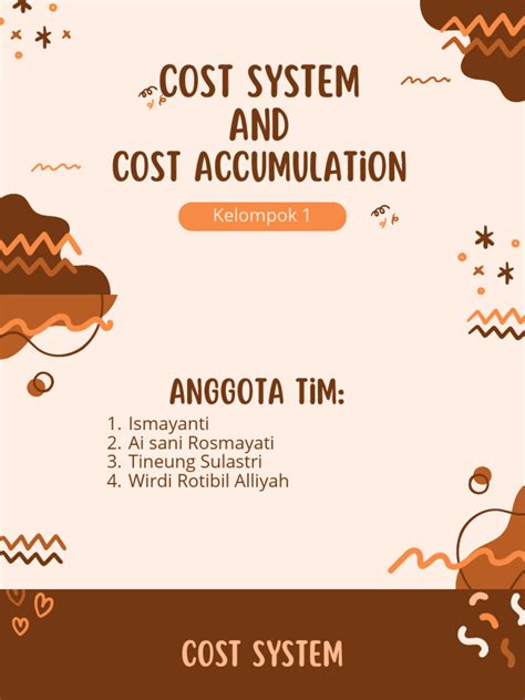 Cost System And Cost Accumulation Pdf