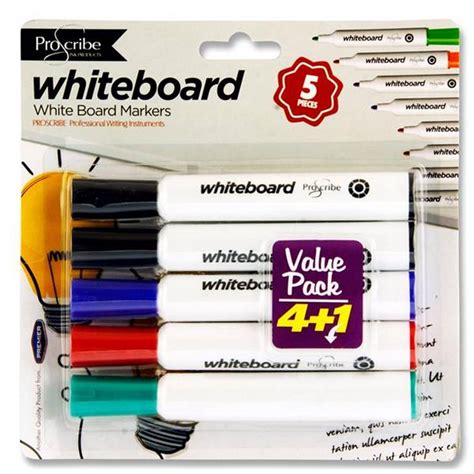 Dry Wipe Whiteboard Marker Value Pack 4 1 Free ABC School Supplies