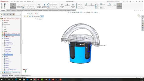 Solidworks Cavity Command Youtube