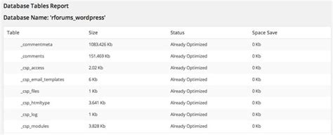 Cleanup Your WordPress Database With WP Optimize