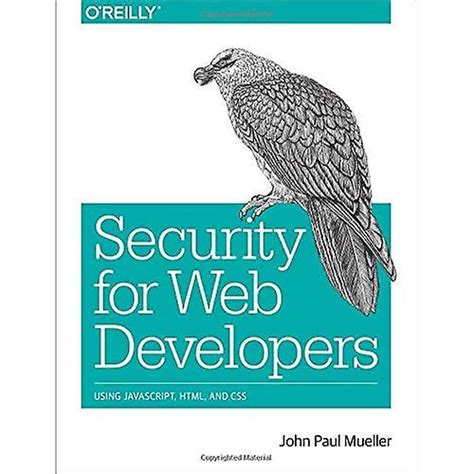Security For Web Developers Using Javascript Html And Css Fruugo Uk