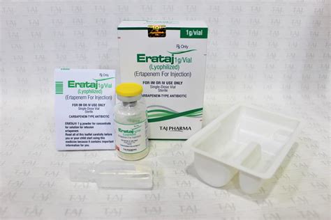 Ertapenem For Injection 1gm Manufacturers India Gmp Suppliers
