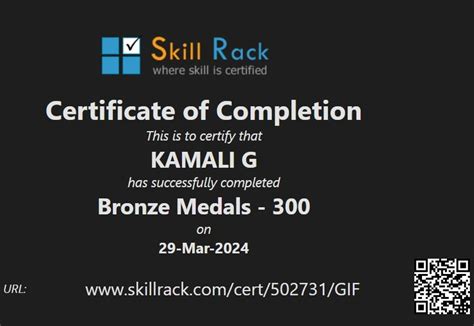 kamali g on linkedin codingachievement skillrack dedicationpaysoff