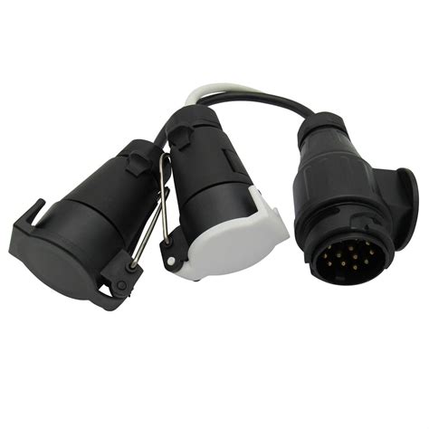 Tow Bar Plug Adaptor Socket 7 To 13 Pin