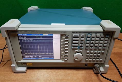 Tektronix Rsa3408a Dc 8ghz Real Time Spectrum Analyzer Rescience