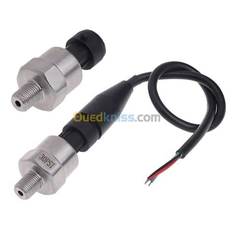 Arduino Capteur De Pression Hydraulique 5v 200 Psi Eauhuilegaz Non Corrosif Blida Blida