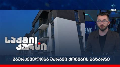 გაურკვევლობა უძრავი ქონების ბაზარზე Youtube