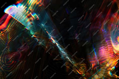 Premium Photo Prismatic Diffraction Effect Photo Overlays Perfect For