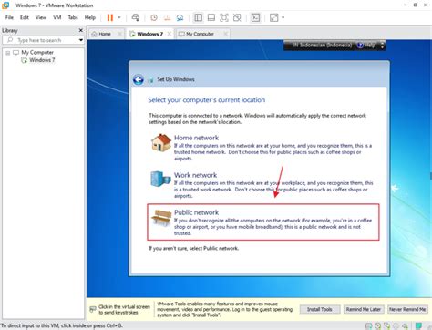 Cara Install Windows 7 Di VMware Workstation Gambar