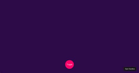 Use Animate Presence Basic Demo Forked Codesandbox
