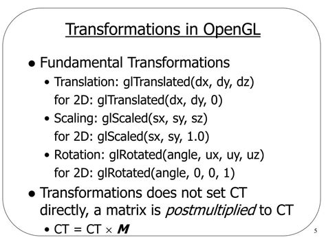 Ppt Opengl Computer Graphics Powerpoint Presentation Free Download Id4055742
