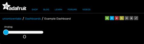 adafruit io setup adafruit io basics analog output adafruit learning system