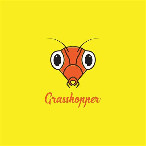 Grasshopper Logo Design 36532655 Vector Art At Vecteezy