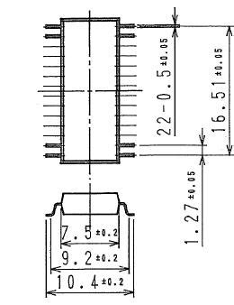 ENPLAS厂家SOP封装的OTS 测试座脚位图 深圳得技通电子有限公司