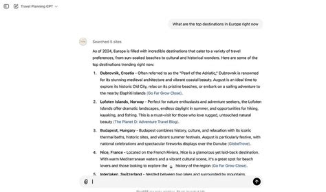How To Create A Chat Gpt Travel Itinerary