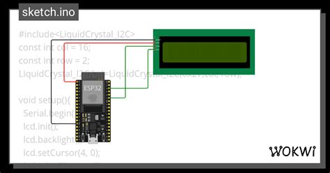 Ultrasonic Dan Lcd I2c Wokwi Esp32 Stm32 Arduino Simulator Ultrasonic Dan Lcd I2c Wokwi Esp32 Stm32 Arduino Simulator