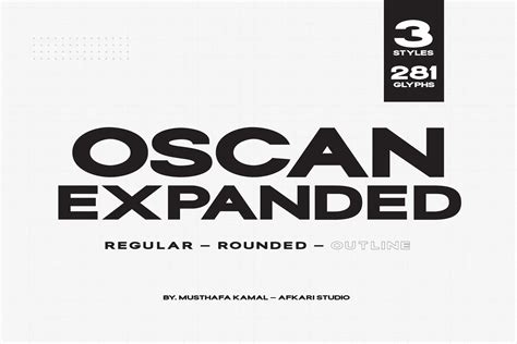 Oscan Expanded Font All Free Fonts