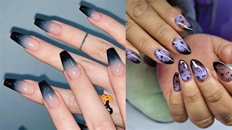 42 طرح ناخن بیبی بومر مشکی؛ کلاسیک و مدرن مجله اکالا