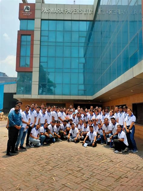 Nikhil Jaiswal On Linkedin Paswarapapermill Industryvisit Papermanufacturing Sustainability…