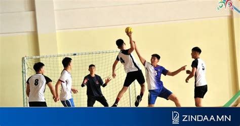 БАЯНХОНГОР Гандболын төрөлд хөвгүүдийн 5 охидын 4 баг өрсөлдөж байна