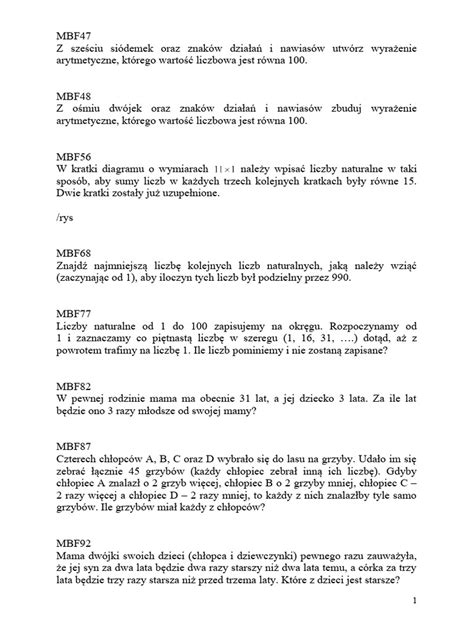 Matematyka Bez Formul Zadania Pdf