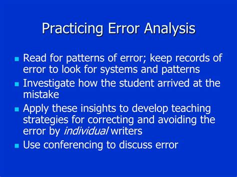 Ppt Error Analysis Powerpoint Presentation Free Download Id1389619