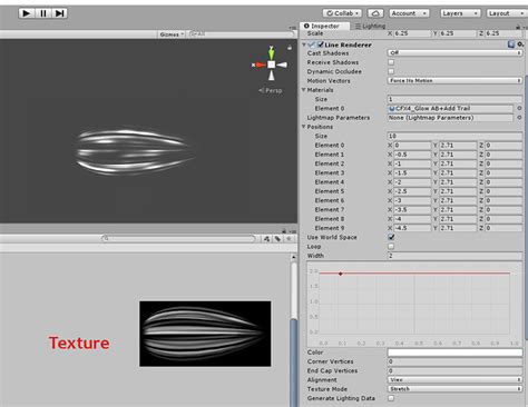 Line Renderer Width Issues Unity Real Time VFX