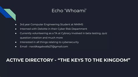 Active Directory Security Assessment Ppt