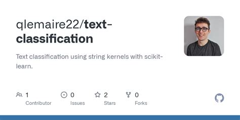 Github Qlemaire22text Classification Text Classification Using String Kernels With Scikit Learn