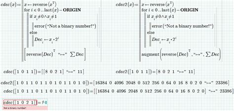 Solved How To Convert From Binary Number Vector Form To Ptc