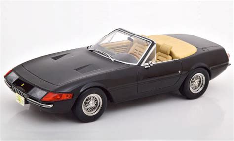 Diecast Model Cars Ferrari 365 118 Kk Scale Gts4 Daytona Spider Black