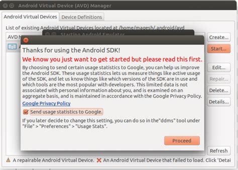 How To Install Official Android Emulator Sdk On Linux 2daygeek
