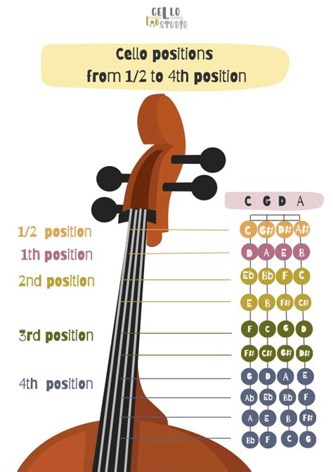 Cello Positions The Cello Lab