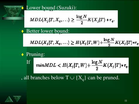 Ppt A Branch And Bound Algorithm For Mdl Learning Bayesian Networks Powerpoint Presentation