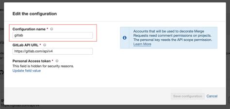 Unable To Create A Configuration For Gitlab On Sonarqube Sonarqube