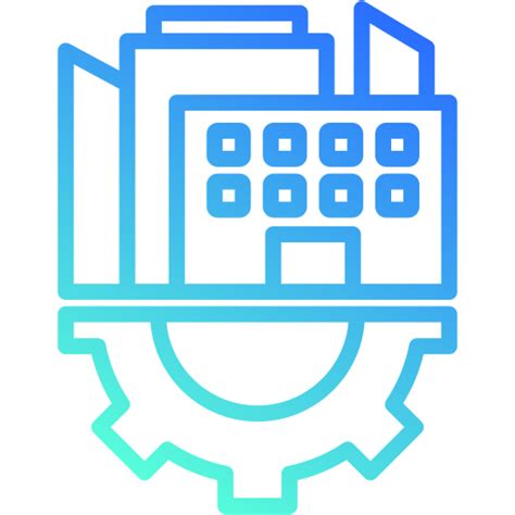 Infrastructure Generic Gradient Outline Icon