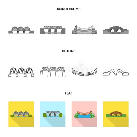 Isolated Object Of Connection And Design Symbol Set Of Connection And Side Vector Icon For