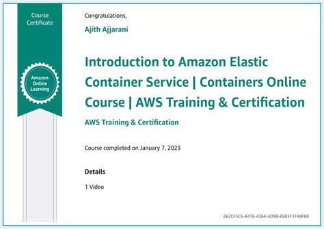 Introduction To Amazon Elastic Container Servicepdf