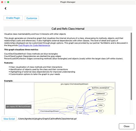 Plugin Manager Scitools Support
