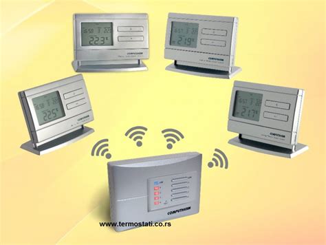 Computherm Q8RF Termostatski Set Termostati Za Grejanje