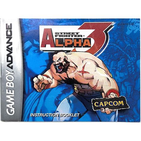 Gba Street Fighter Alpha 3 Manual