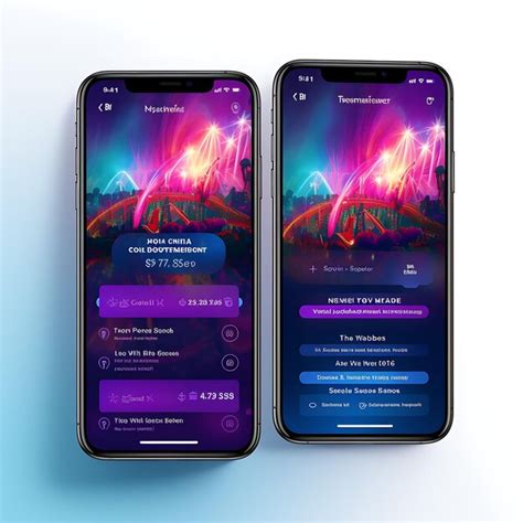 Premium Ai Image Mobile App Design Of Event Ticketing Concert Ticket App Design Dynamic Theme