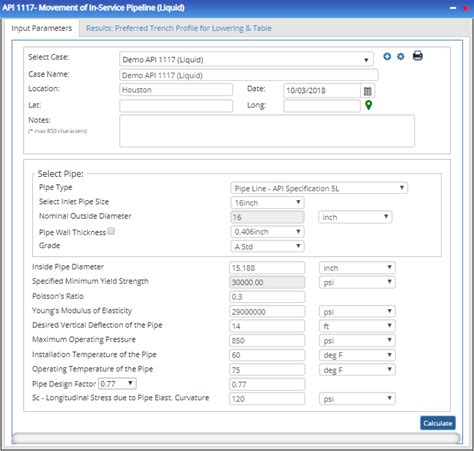 Api 1117 Movement Of In Service Pipeline Technical Toolboxes Knowledge Center