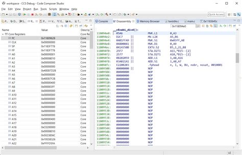 CCS Single Step Disassembly Stop Referencing C File Between Steps