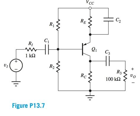 Solved Draw The Dc Equivalent Circuit And Find The Q Point Chegg Com