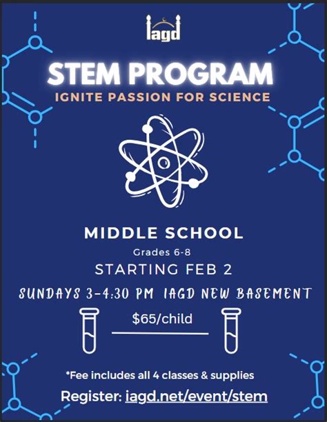 Stem Program Ignite Passion For Science Iagd Masjid