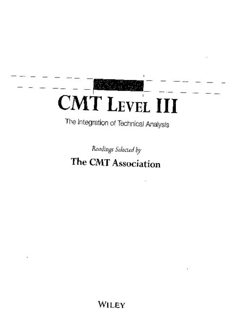 Cmt Level 3 Pdfcoffee Com