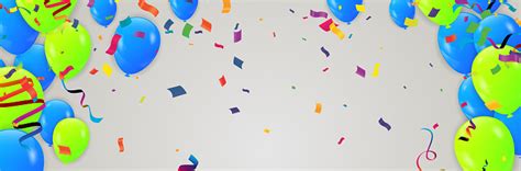 풍선 추상 배경 잡색의 색종이 파티 벡터 배경 재미있는 스트리머 템플릿 리본 반짝이는 포스터 멀티 컬러 기념일 일러스트레이션 0